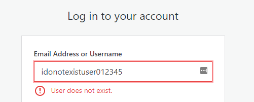 Common Web Application Vulnerabilities Username Enumeration